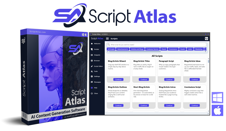 Script Atlas Review - Best #1 App Streamlines Your Content Generation ...