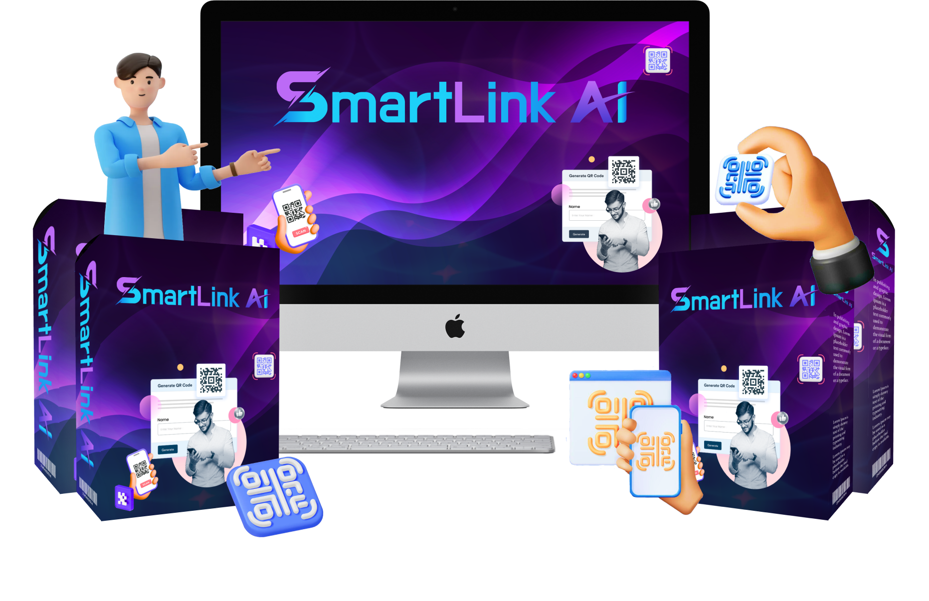 SmartLink AI Review - Best #1 App To Monetize The QR Code Revolution!